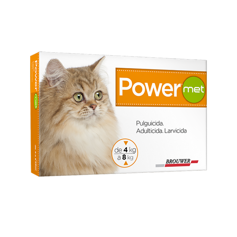 Power Pipeta Gato 4 a 8Kg - Traviesos Pet Shop